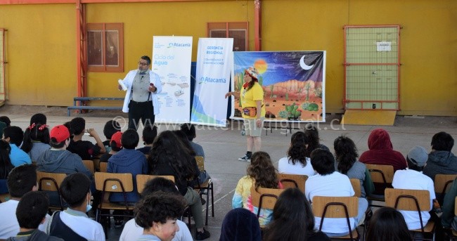 Nueva Atacama finaliza con éxito ciclo de obras de teatro sobre el cuidado del agua ...
